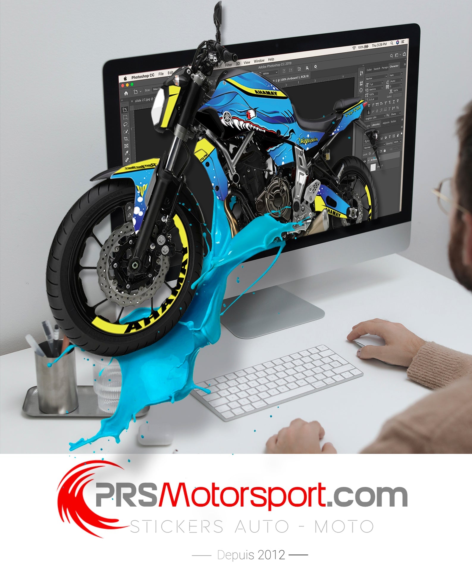 kit déco moto personnalisé – PRSmotorsport.com